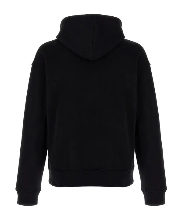 Moschino Print Drawstring Hoodie