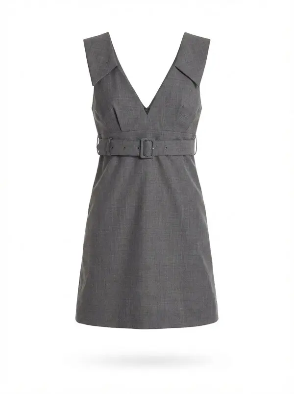 SHUSHU/TONG Belted Mini Dress