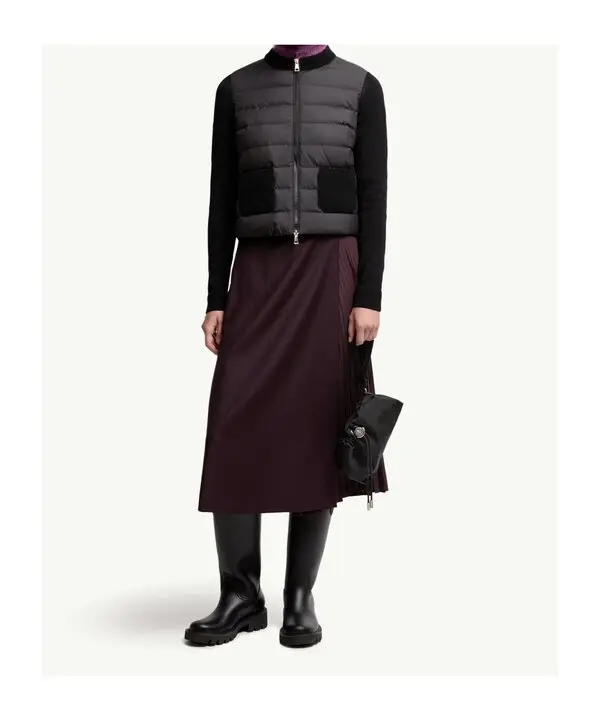 Moncler Drawstring Pouch With Detachable Wrist Strap - Black