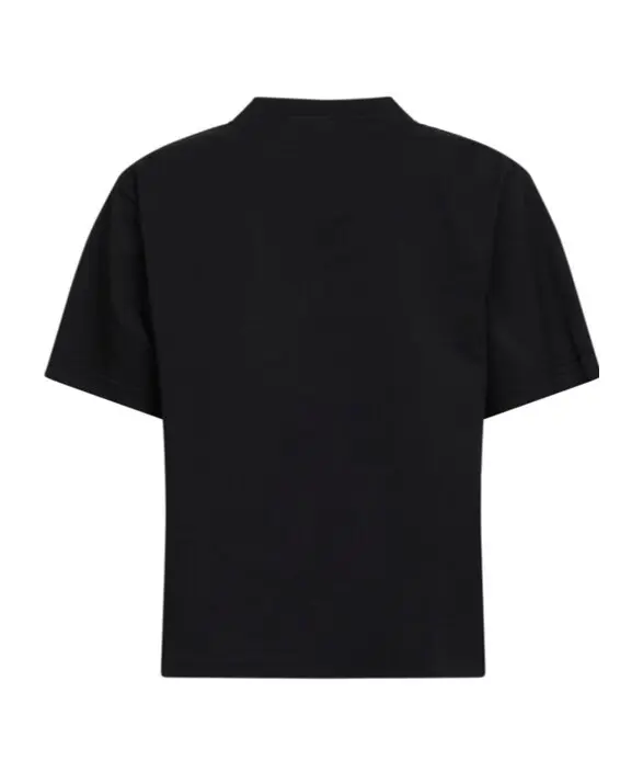 Balenciaga Graphic Printed Crewneck T-shirt - Black
