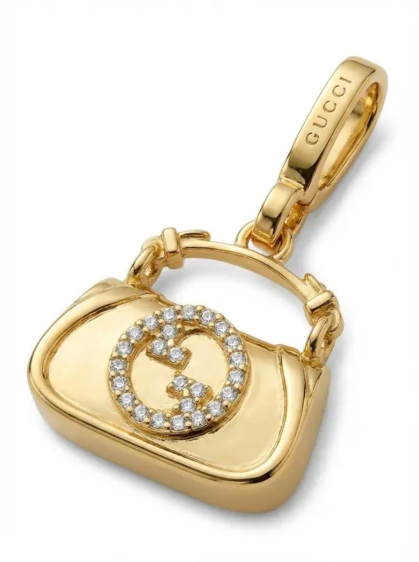 Gucci Blondie Charm With Crystals - Yellow