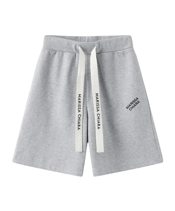 Marissa Chiara Drawstring Shorts With Logo Detail