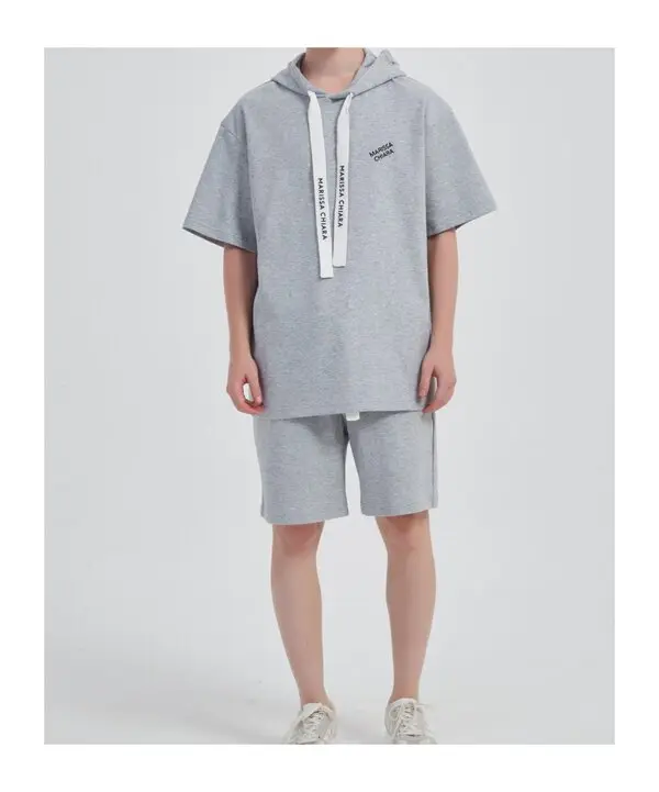 Marissa Chiara Drawstring Shorts With Logo Detail