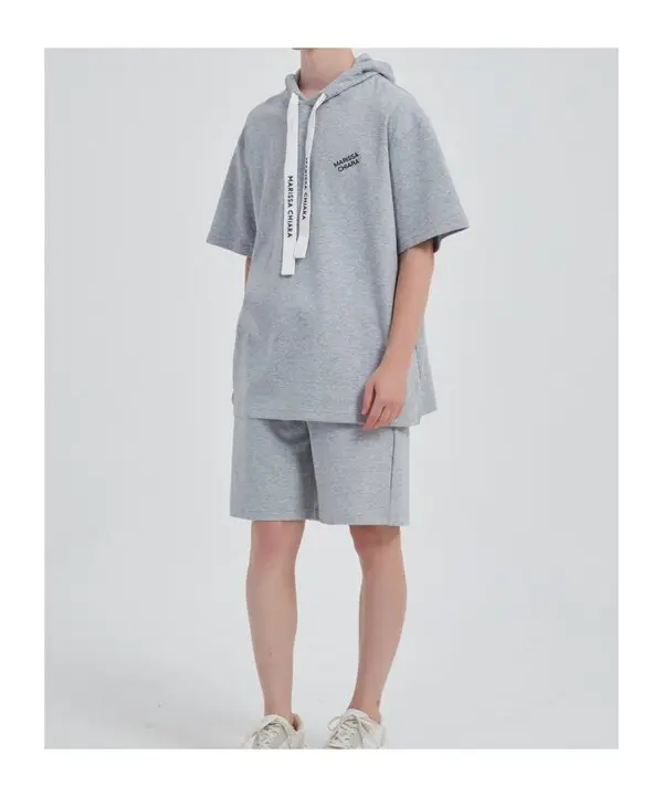 Marissa Chiara Drawstring Shorts With Logo Detail