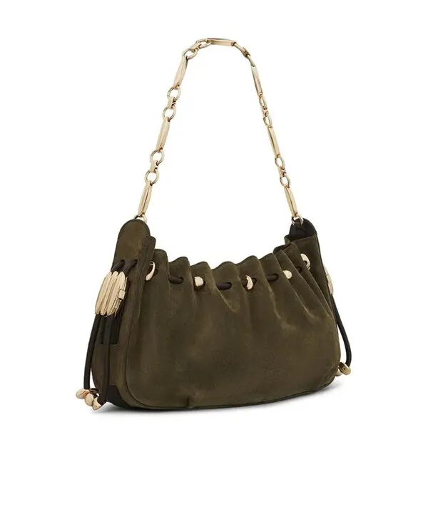Zimmermann Halcyon Chain Clutch Bag - Olive