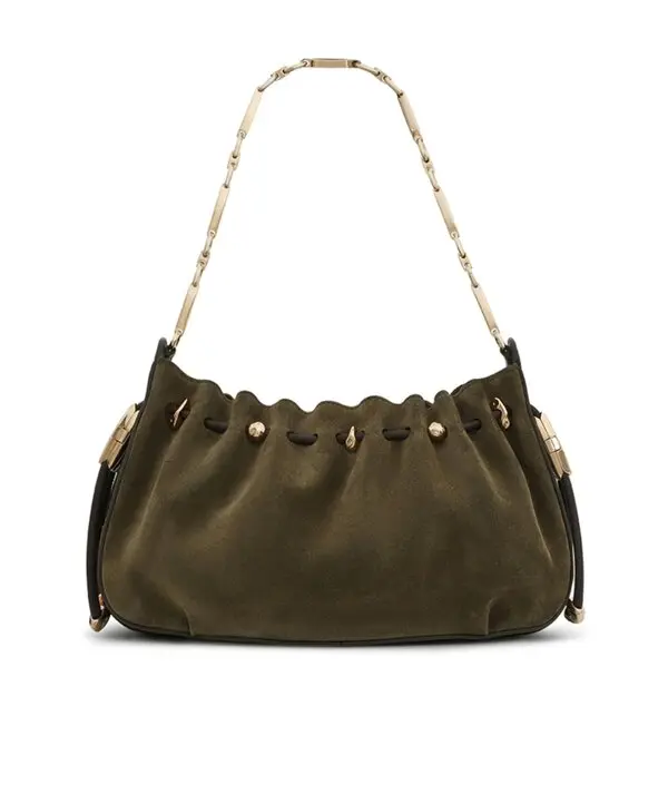 Zimmermann Halcyon Chain Clutch Bag - Olive