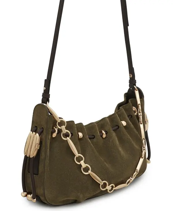 Zimmermann Halcyon Chain Clutch Bag - Olive