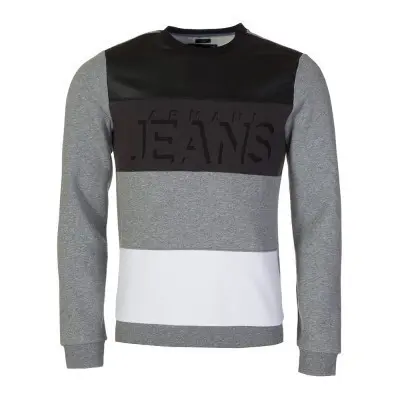 Emporio Armani Colorblock Crewneck Pullover
