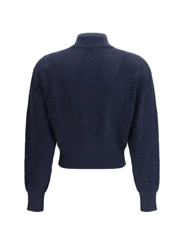 Brunello Cucinelli Cropped Zip-up Cardigan