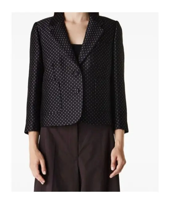 Dries Van Noten Single-breasted Jacquard Jacket