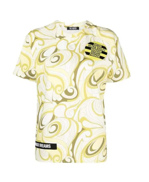 Raf Simons Graphic Print T-shirt - Black