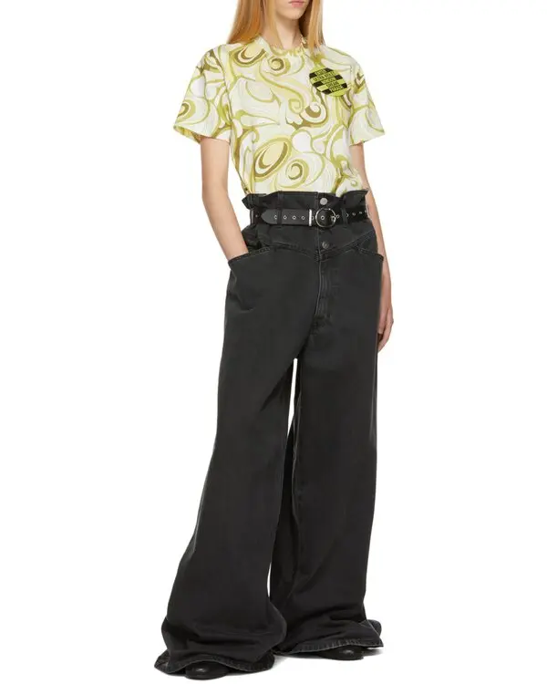 Raf Simons Graphic Print T-shirt - Black