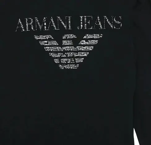 Emporio Armani Round Collar And Long-sleeved T-shirt