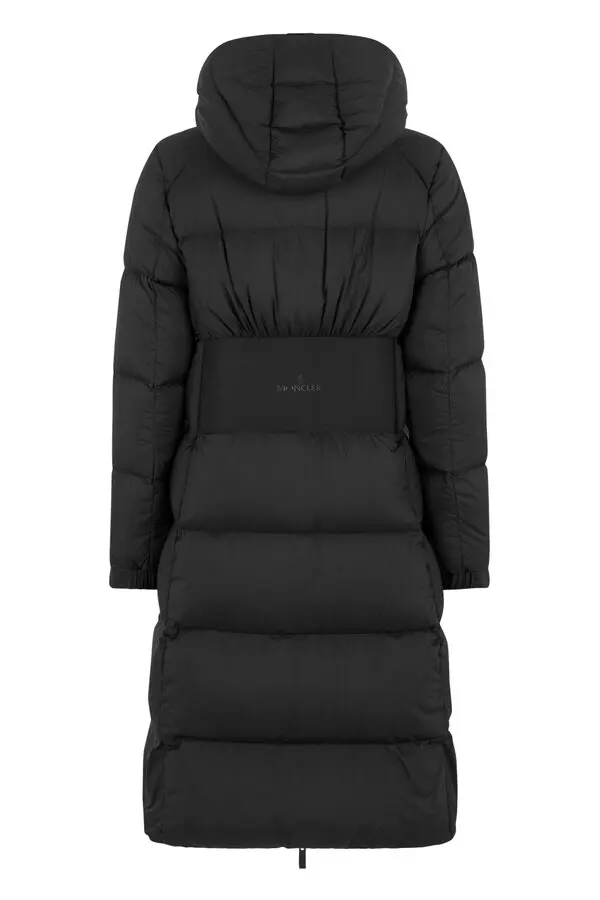Moncler Arredoun Hooded Long Down Jacket