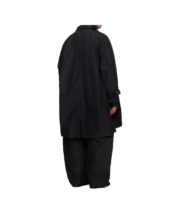 Sacai Pleated Twill Coat