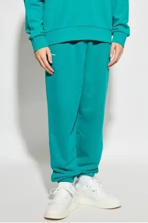 PANGAIA Elasticated-cuff Track Pants - Green