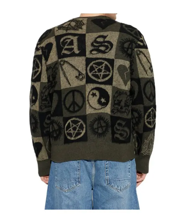 ALLSAINTS Travis Intarsia Cardigan