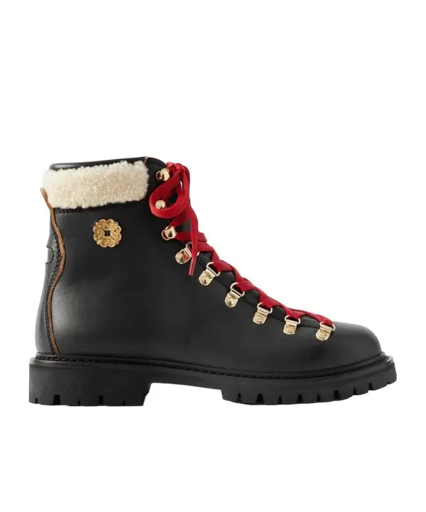 Bally Round-toe Leather Ankle Boots