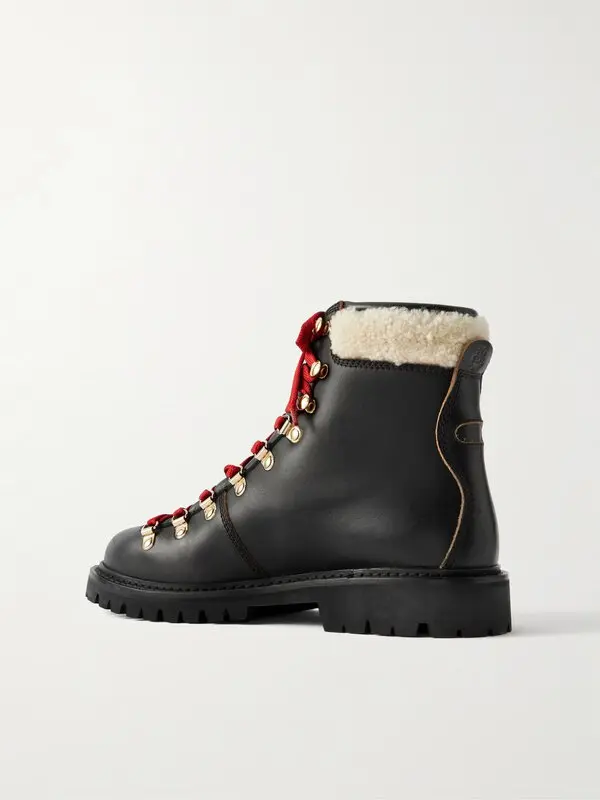 Bally Round-toe Leather Ankle Boots