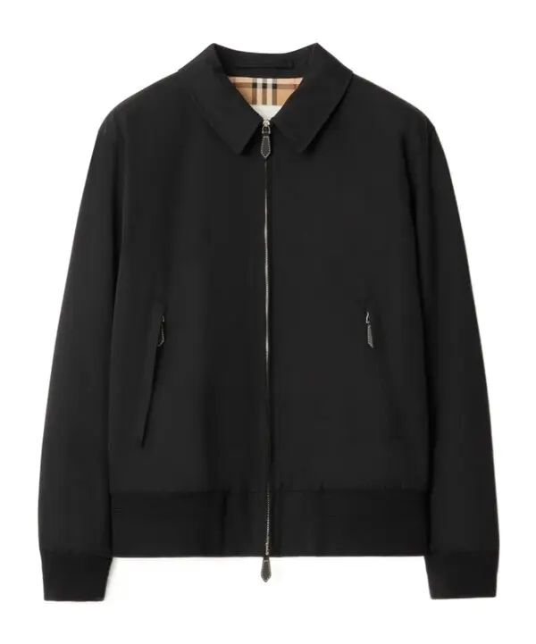 Burberry Gabardine Harrington Jacket