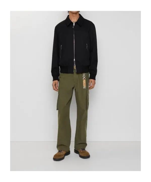 Burberry Gabardine Harrington Jacket