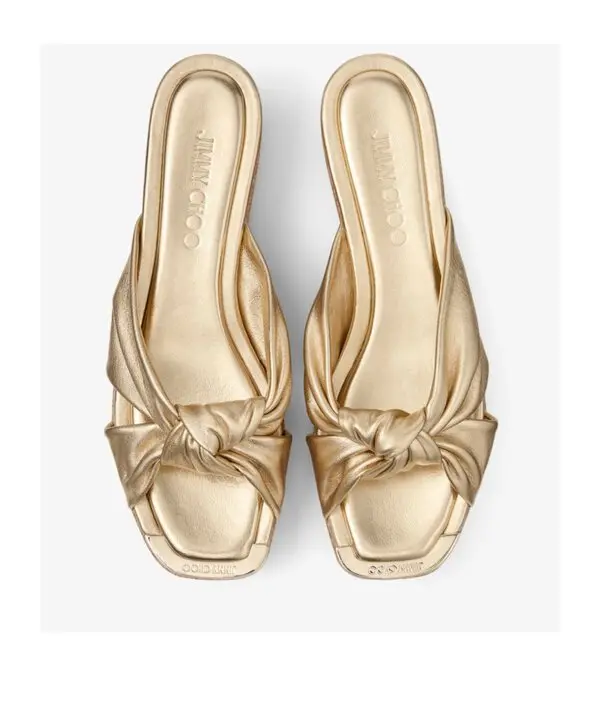 JIMMY CHOO Avenue Wedge 50 Sandals