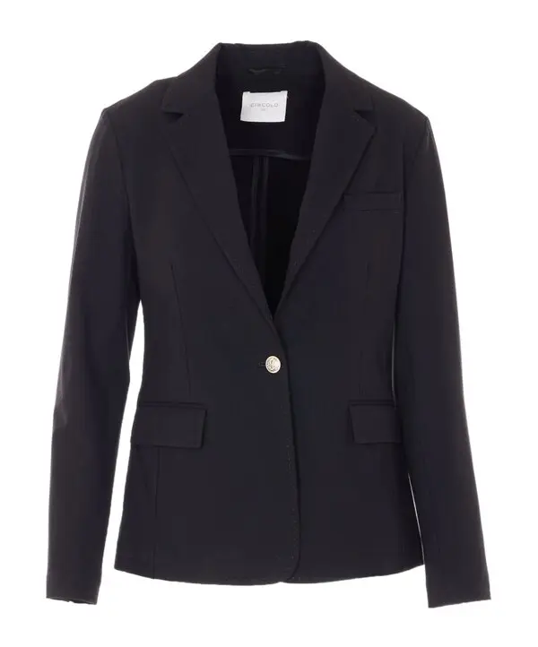 CIRCOLO 1901 Single-breasted Blazer - Black