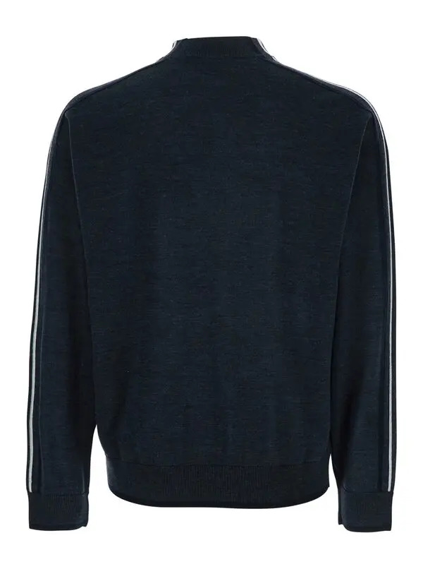 Emporio Armani Striped Crewneck Jumper