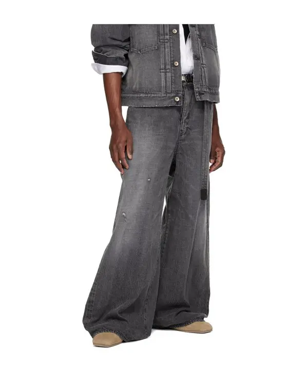 Sacai Wide-leg Jeans