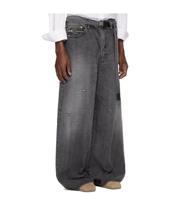 Sacai Wide-leg Jeans