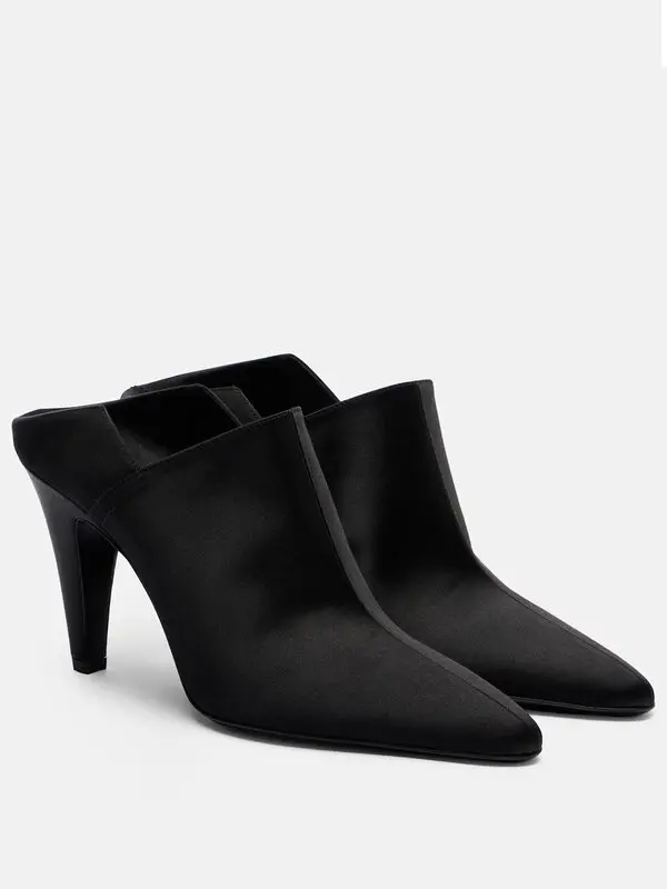 Alaïa Pointed-toe Cone Heel Mules