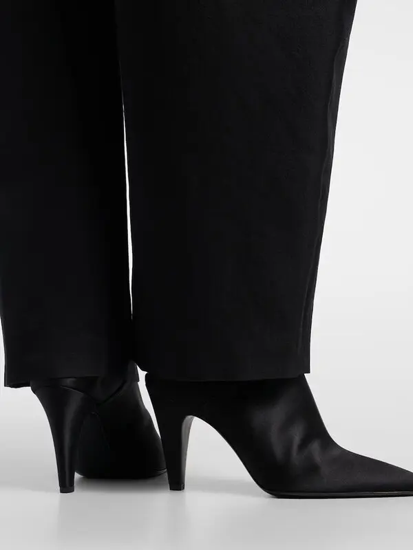 Alaïa Pointed-toe Cone Heel Mules