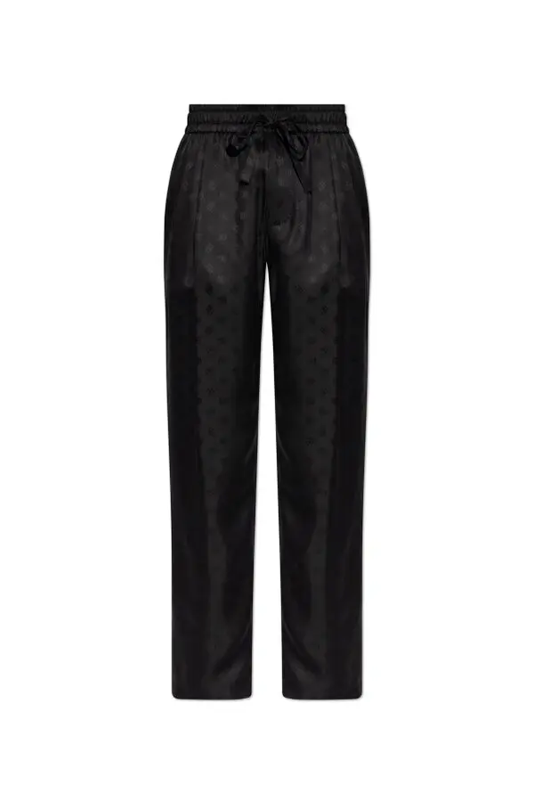 Dolce & Gabbana Monogram Jacquard Trousers