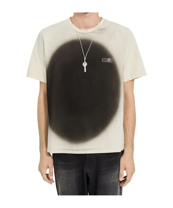 MAISON MARGIELA Logo Printed Crewneck T-shirt