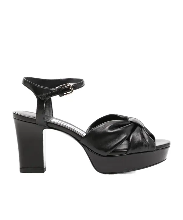 JIMMY CHOO Heloise 80 Platform Sandals - Black