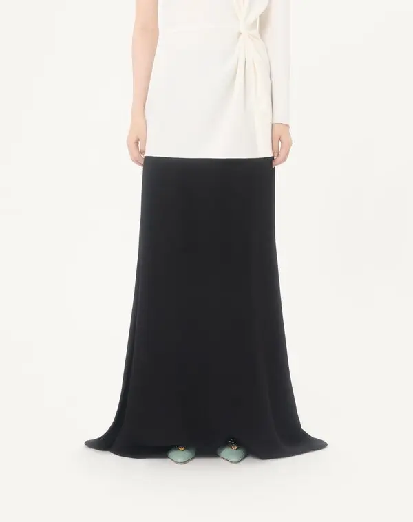 Valentino Garavani Long Cady Couture Skirt