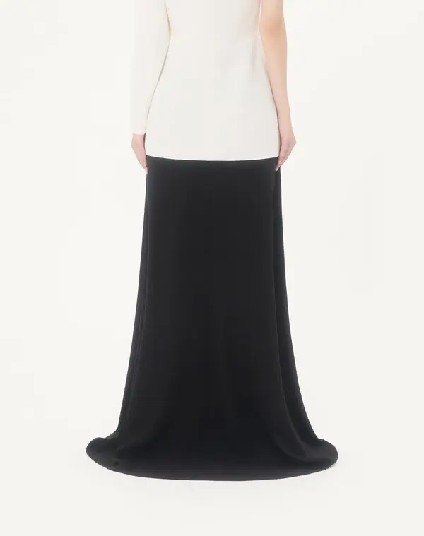 Valentino Garavani Long Cady Couture Skirt