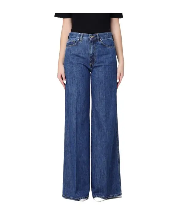 PT TORINO High-rise Wide-leg Jeans - Blue