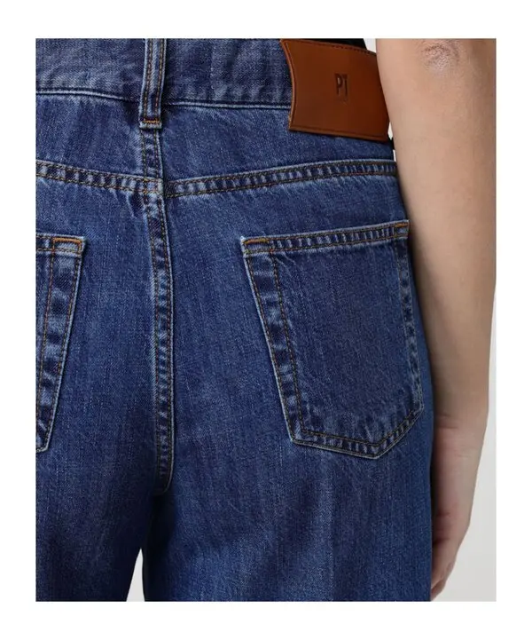 PT TORINO High-rise Wide-leg Jeans - Blue