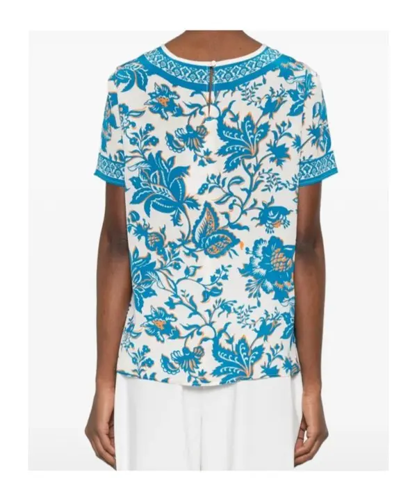 Etro Pattern-printed Short-sleeved Top