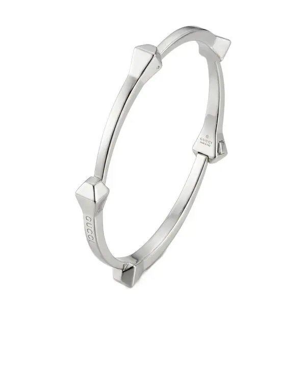 Gucci Linked Chiodo Bracelet - Silver