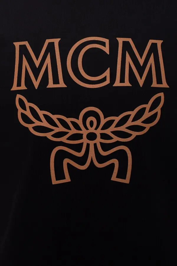 Mcm Logo Printed T-shirt