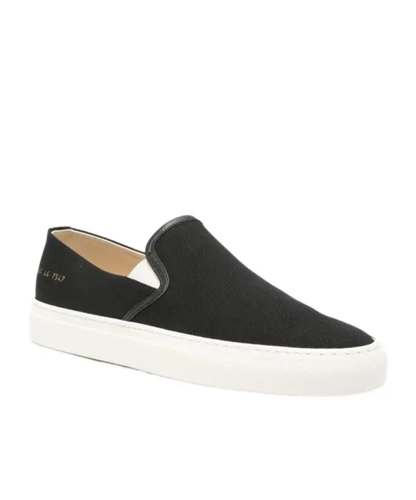 COMMON PROJECTS Round Toe Slip-on Casual Shoes - Black