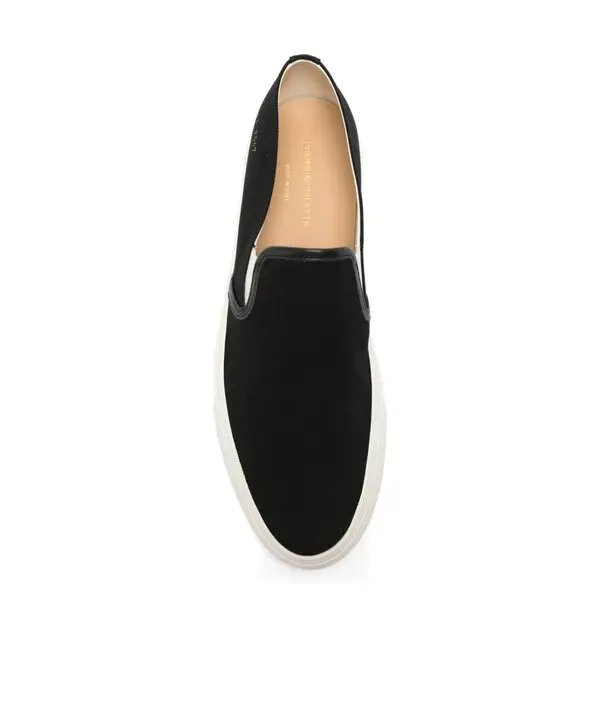 COMMON PROJECTS Round Toe Slip-on Casual Shoes - Black