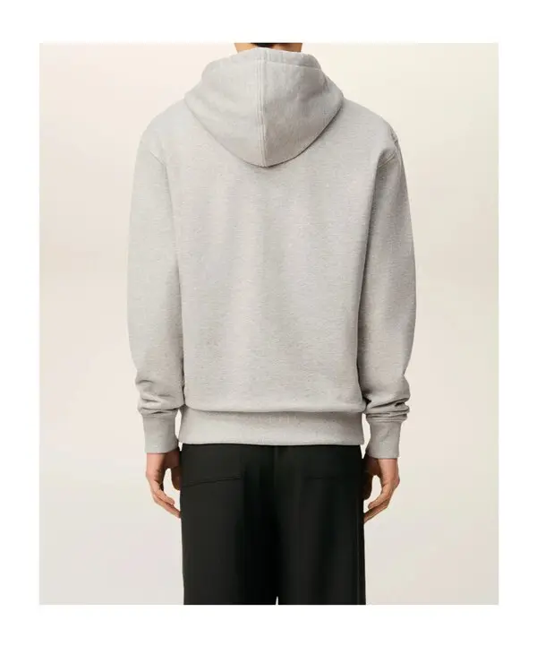 AMI Paris Zipped De Coeur Hoodie