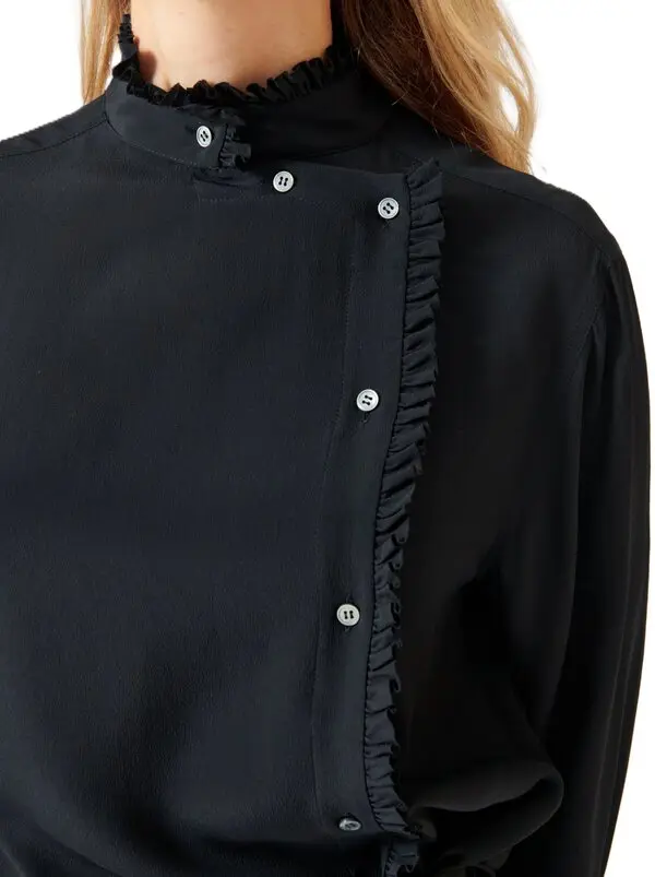 N.21 Ruffle Button-up Blouse