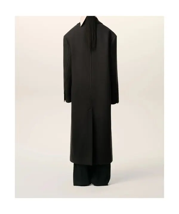 AMI Paris Double-breasted Long Coat