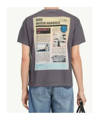 MAISON MARGIELA Crew-neck T-shirt - Turquoise