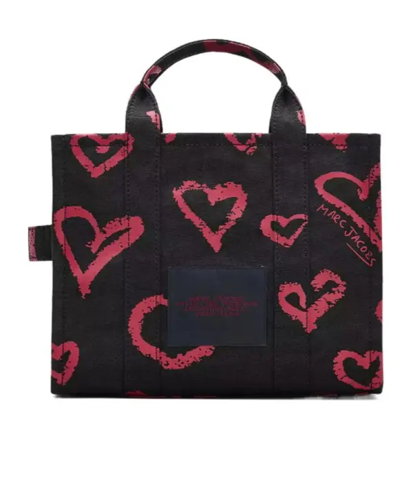Marc Jacobs The Medium Heart Print Tote Bag