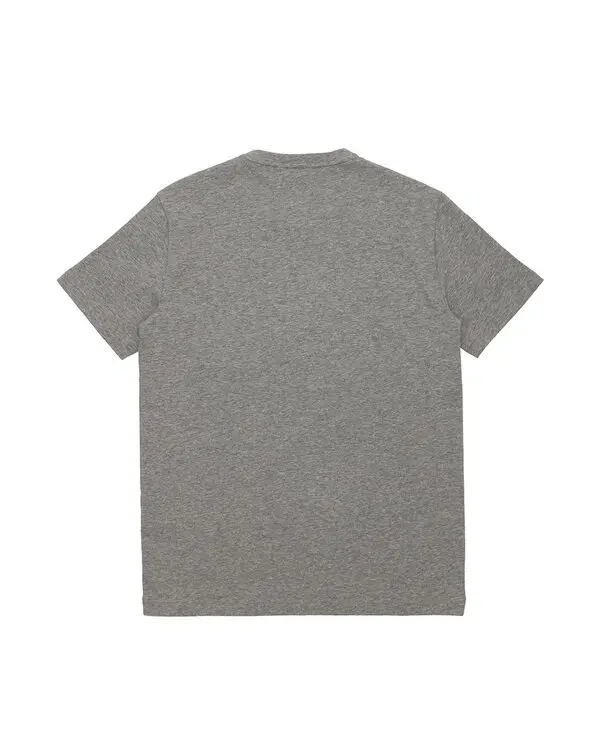 EA7 Logo Crew-neck T-shirt - Gray